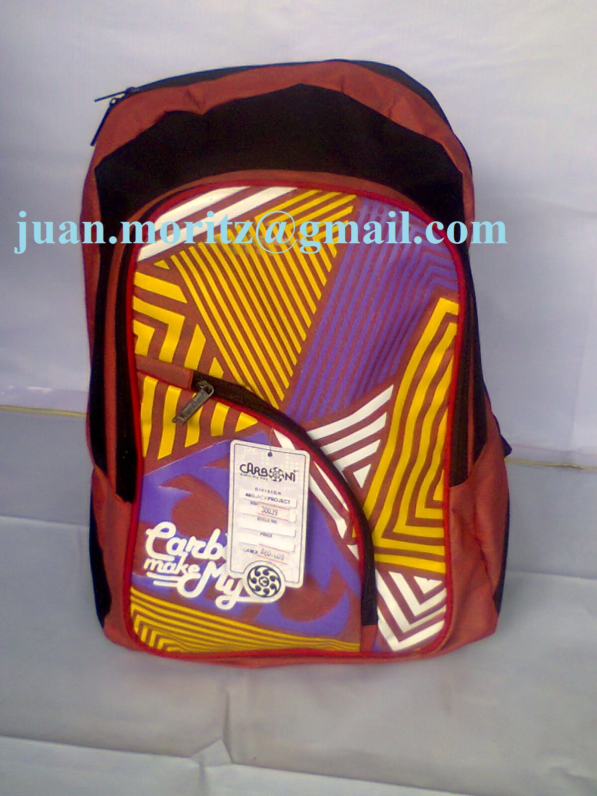 BERANEKA RAGAM TAS MURAH : Tas Ransel Carboni Harga Rp 50000