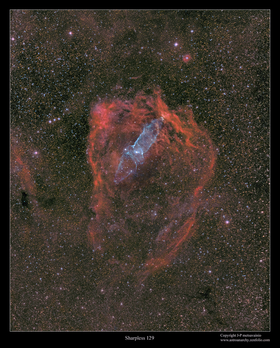Astro Anarchy: The Giant Cosmic Squid Nebula, Ou4, new compositions