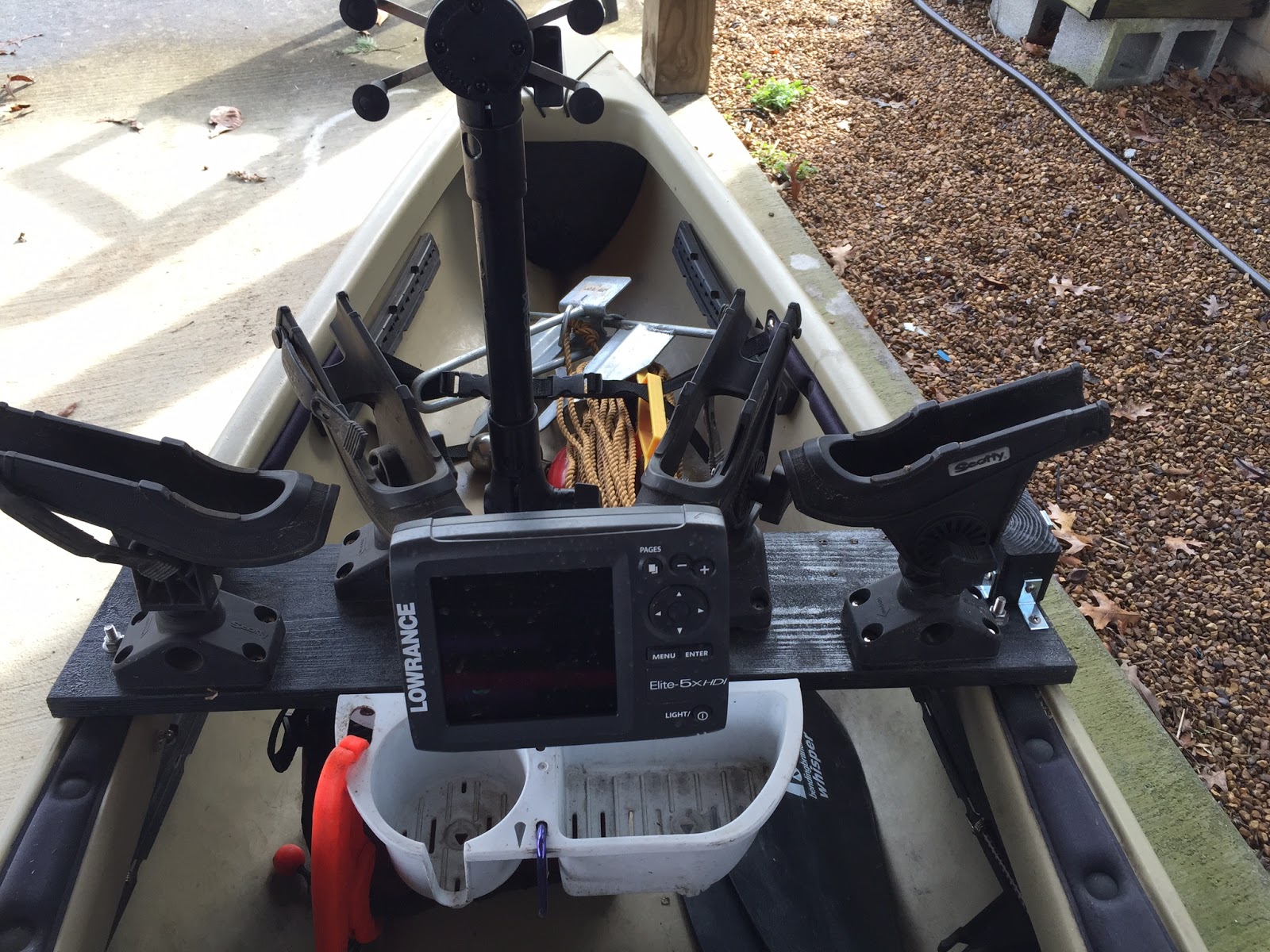 Rod Holder Mounting Options for Kayak Catfishing - Kayak Catfish