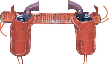 www.holsters4guns.com: Ross Leather Double Classic Western Rig Holster