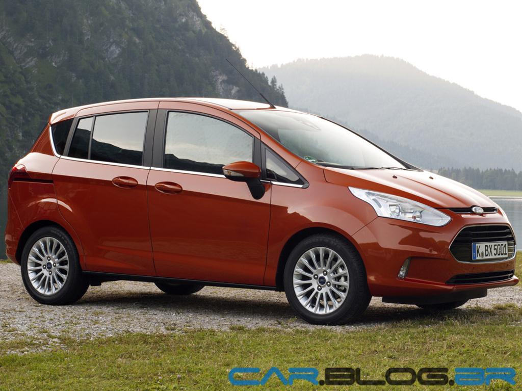 Nova Ford B-MAX chega à Europa com preço de R$ 38.900