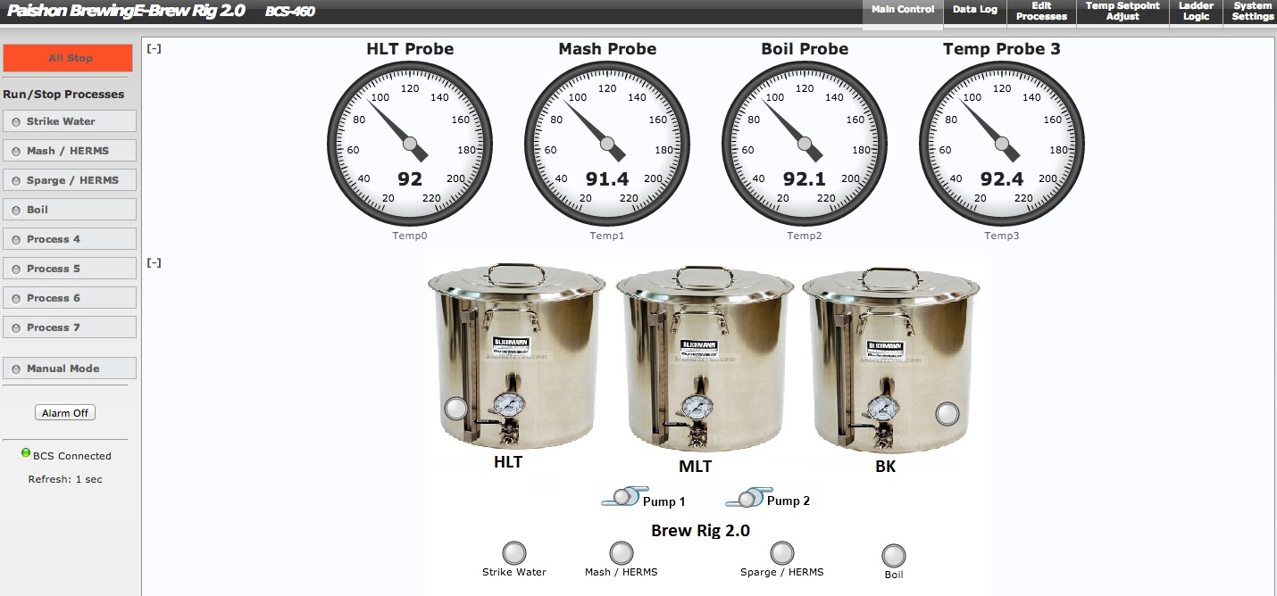 EBREW2.0: E-Brew Rig 2.0 Build