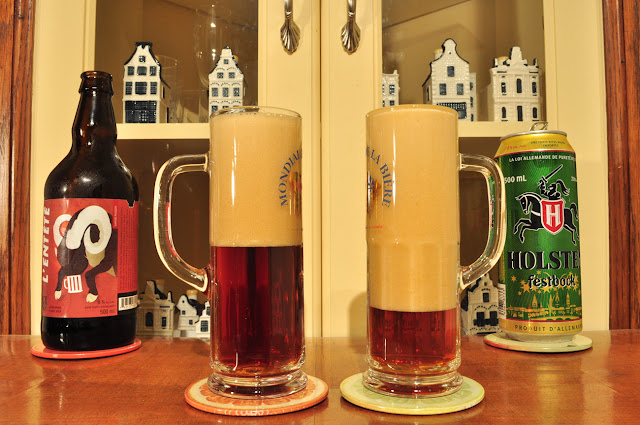 I am thirsty for a beer: Bock-Beer Bout: Holsten Festbock vs. Brasseurs ...