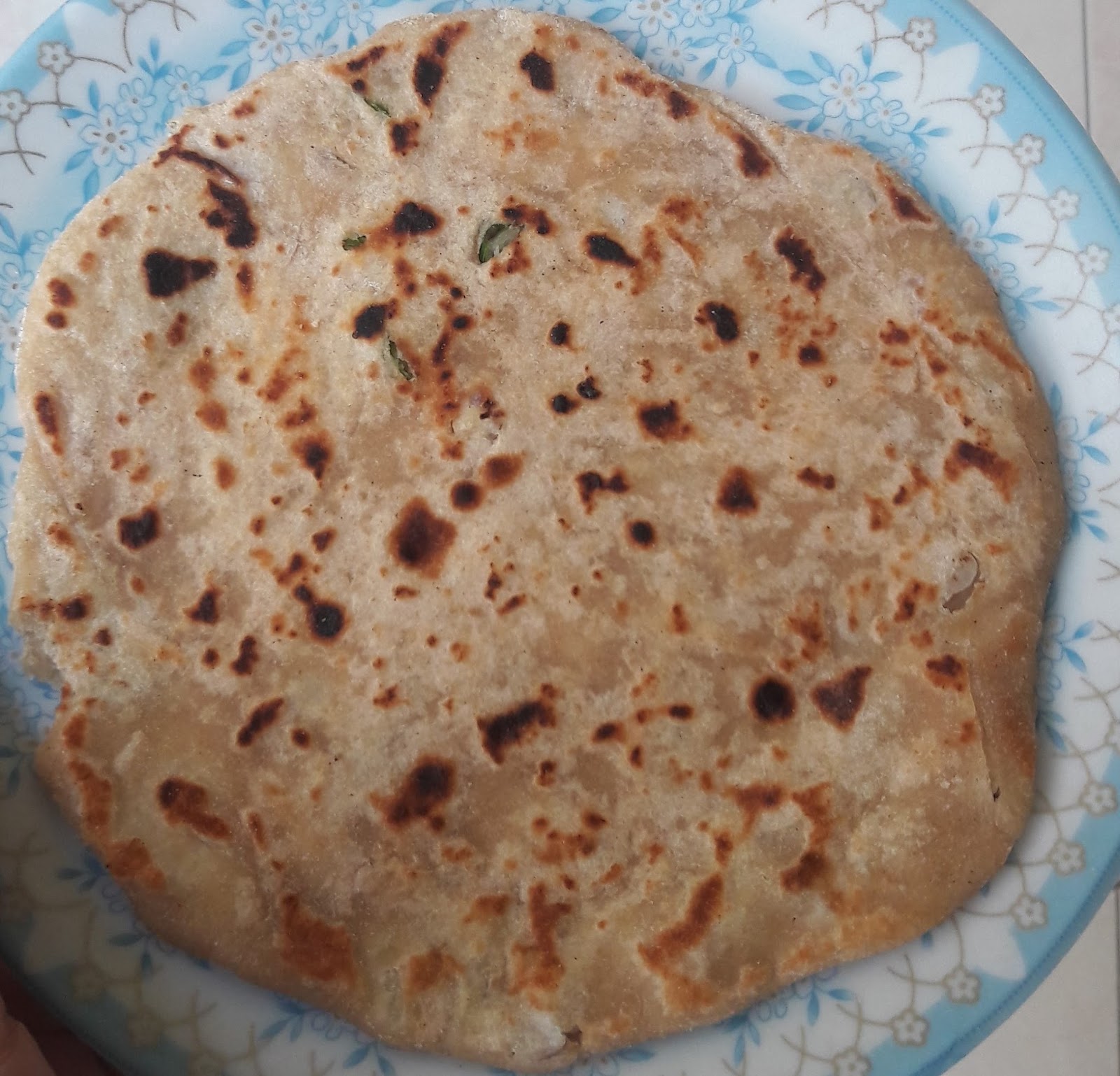 JaGanA Paka: Sweet Potato Paratha