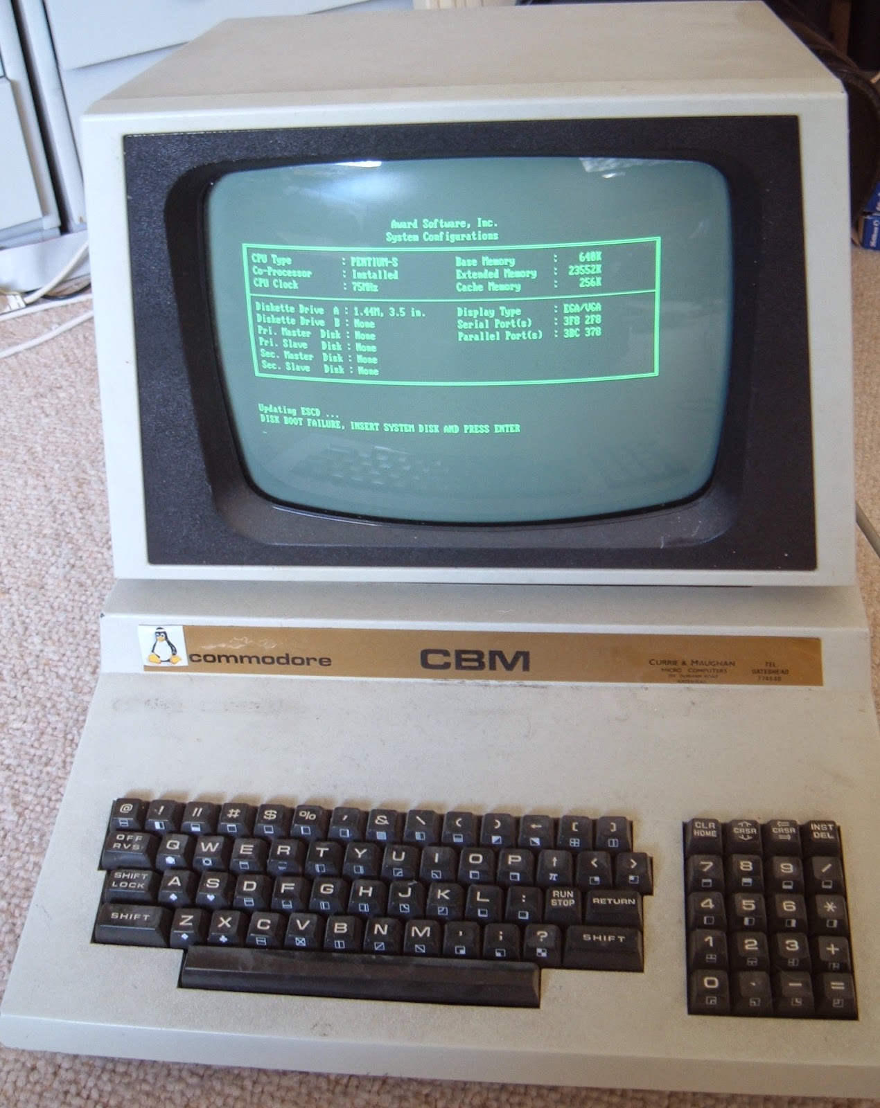 Tynemouth Software: Commodore PET Repair Part 9 - Building a 4032