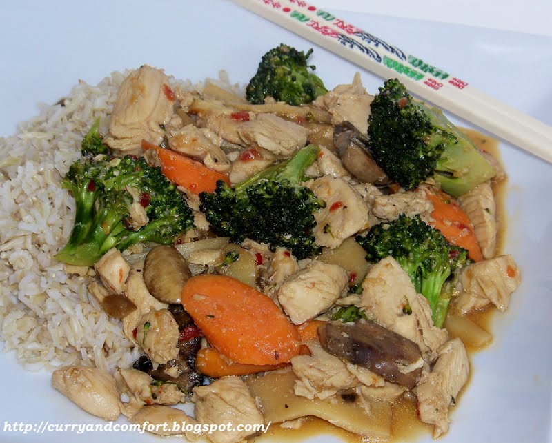 Kitchen Simmer: Hunan Chicken and Vegetables