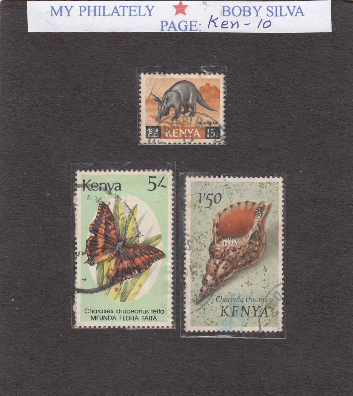 SILVIUS BOBY SILVA: POSTAGE STAMPS OF KENYA