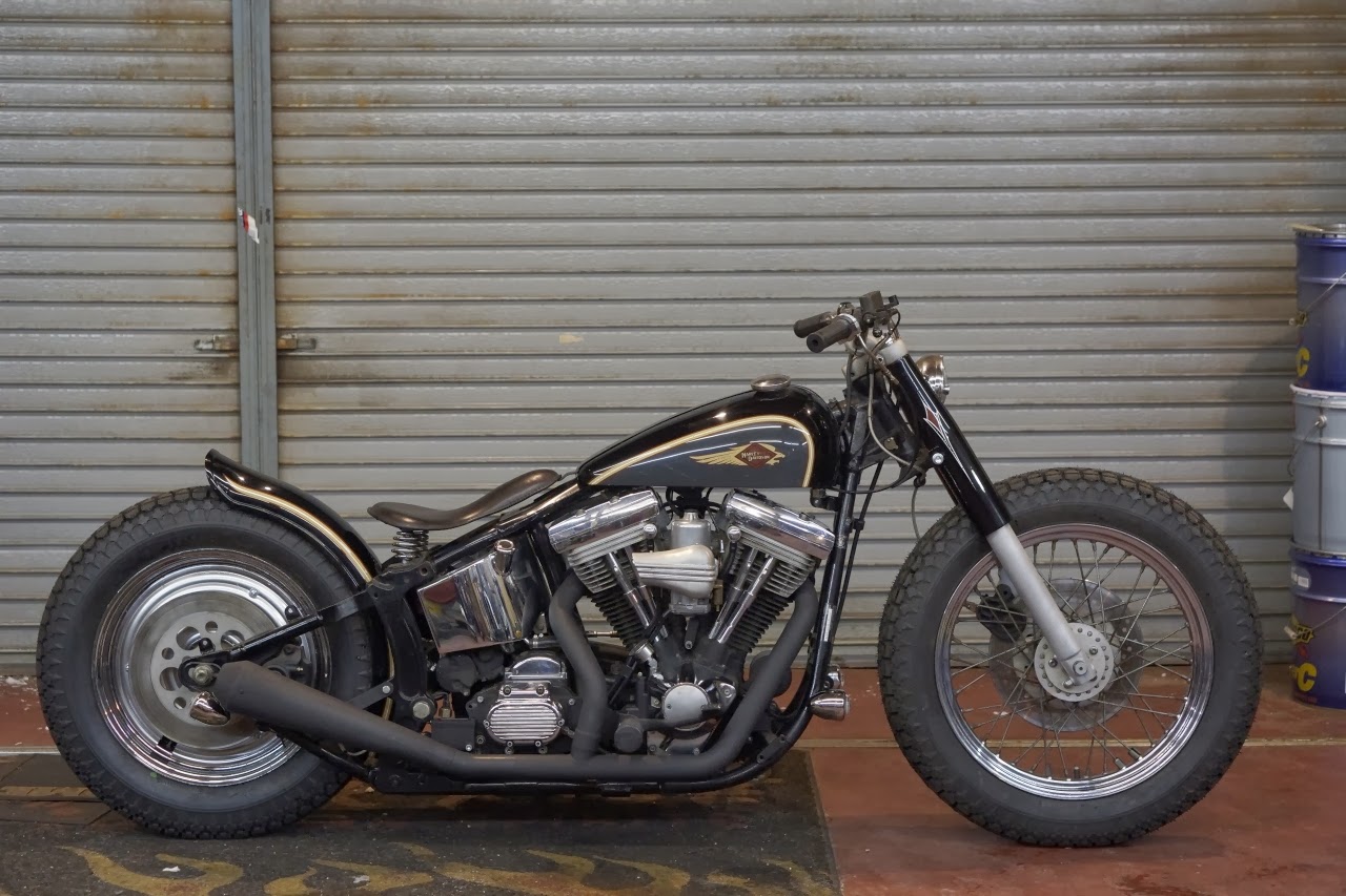 Yuki's FLSTC - Inazuma café racer