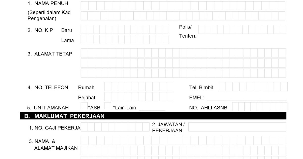Contoh Surat Pemberhentian Potongan Asnb - KendrickjoysOlson