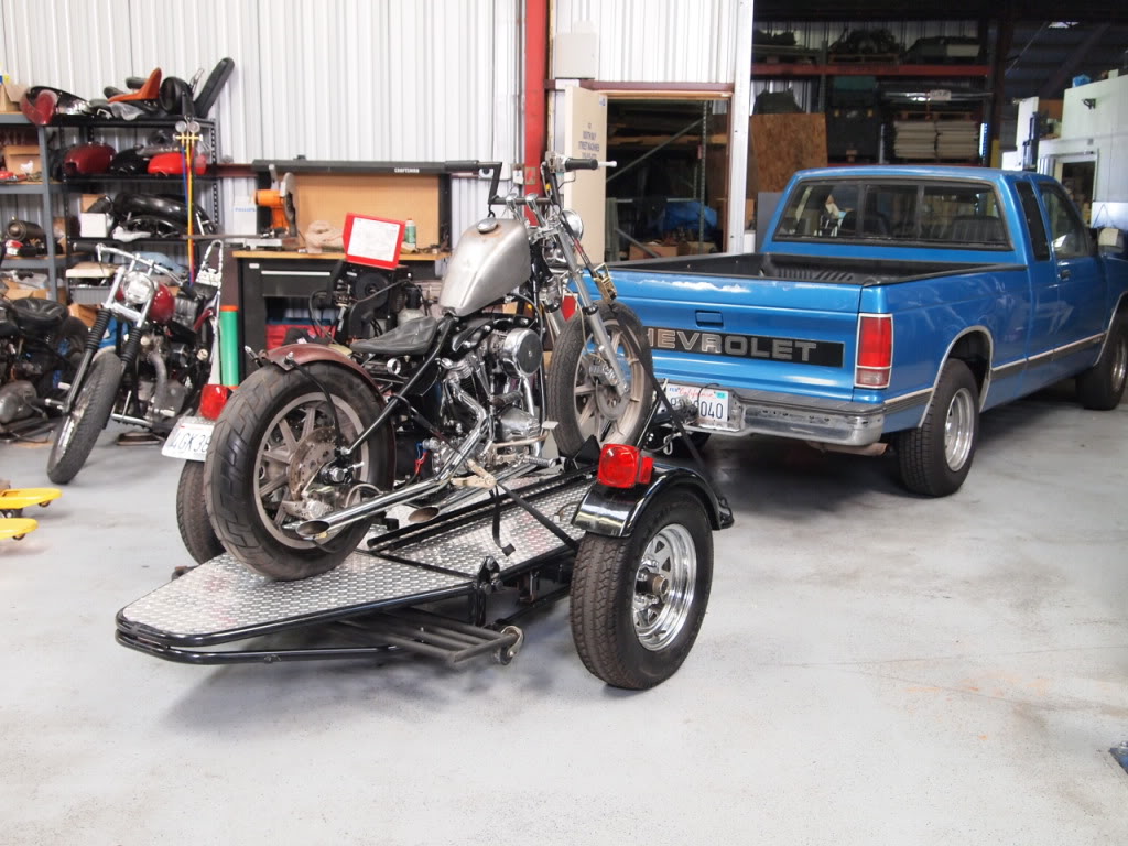 South Bay Street Machines: 2010 Kendon Stand-Up Motorcycle Trailer