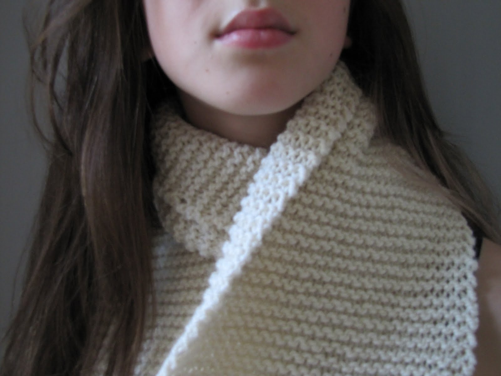 Project: Stash: Mindless knitting