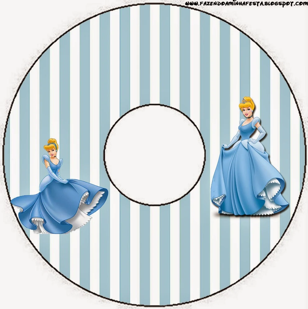 Cinderella in Pink and Light Blue: Free Printable Candy Bar Labels ...