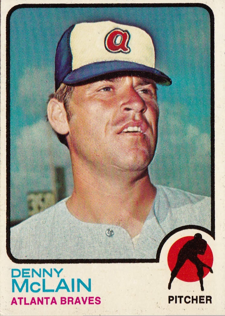 Atlanta Braves #100 Favorite Players from the 1970's: #100 DENNY McLAIN