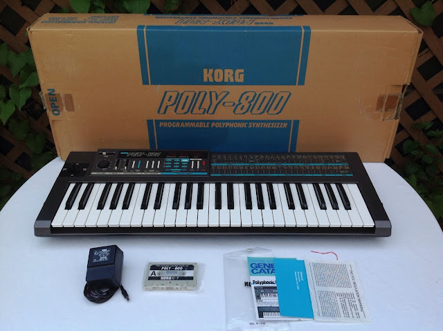 MATRIXSYNTH: Korg Poly-800 Programmable Polyphonic Synthesizer with ...