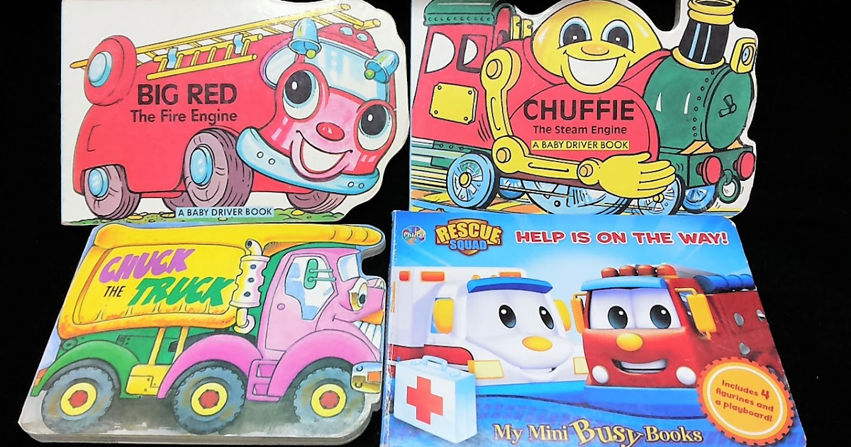 Kid Books Blog: 228.Big Red Fire Engine / Chuffie steam engine / Chuck ...