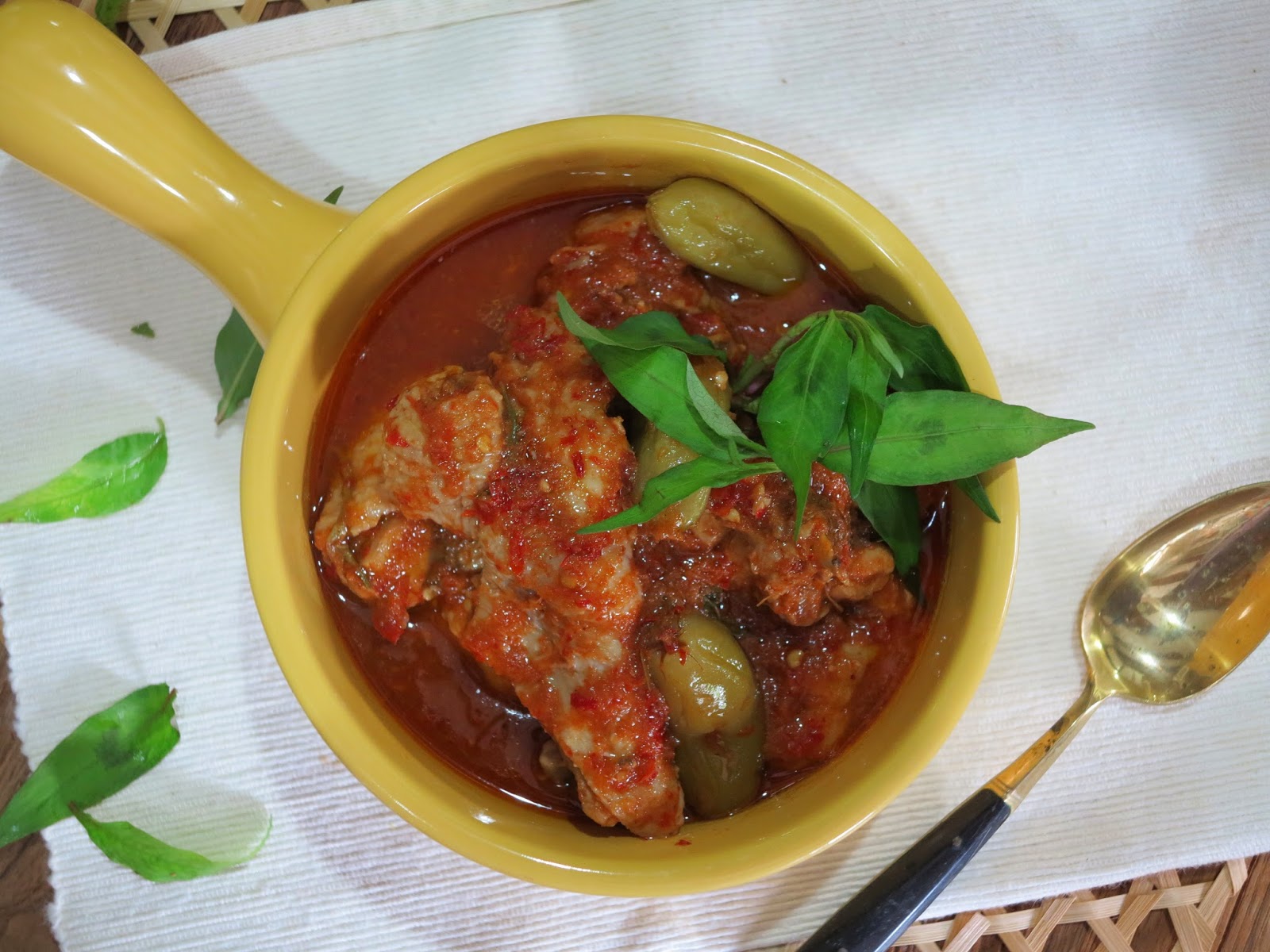 Assam Pedas Chicken - Cooking with Marina Mustafa