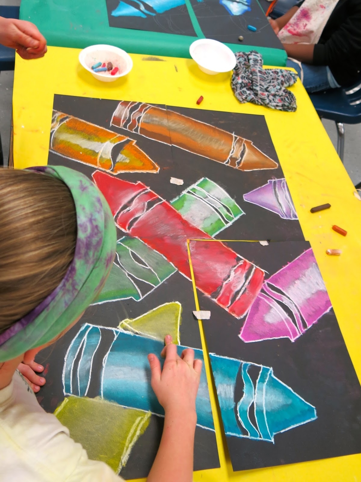 Cassie Stephens: In the Art Room: Crayon and Pencil Sculptures