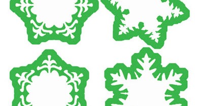 Printable Snowflake Labels