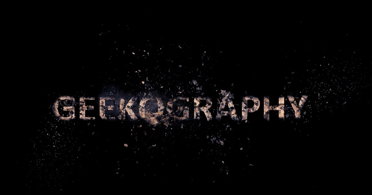 Exploding Text Effect -Tutorial Photoshop - English ~ GEEKOGRAPHY