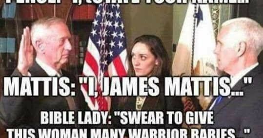 The Lonely Libertarian: Sec. of Def. General James "Mad Dog" Mattis