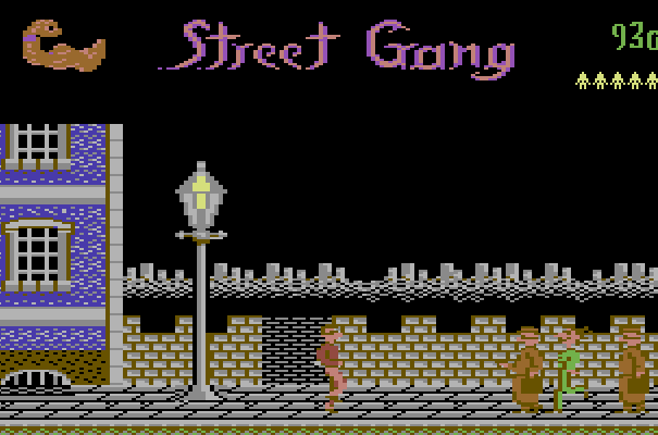 VGJUNK: STREET GANG (COMMODORE 64)