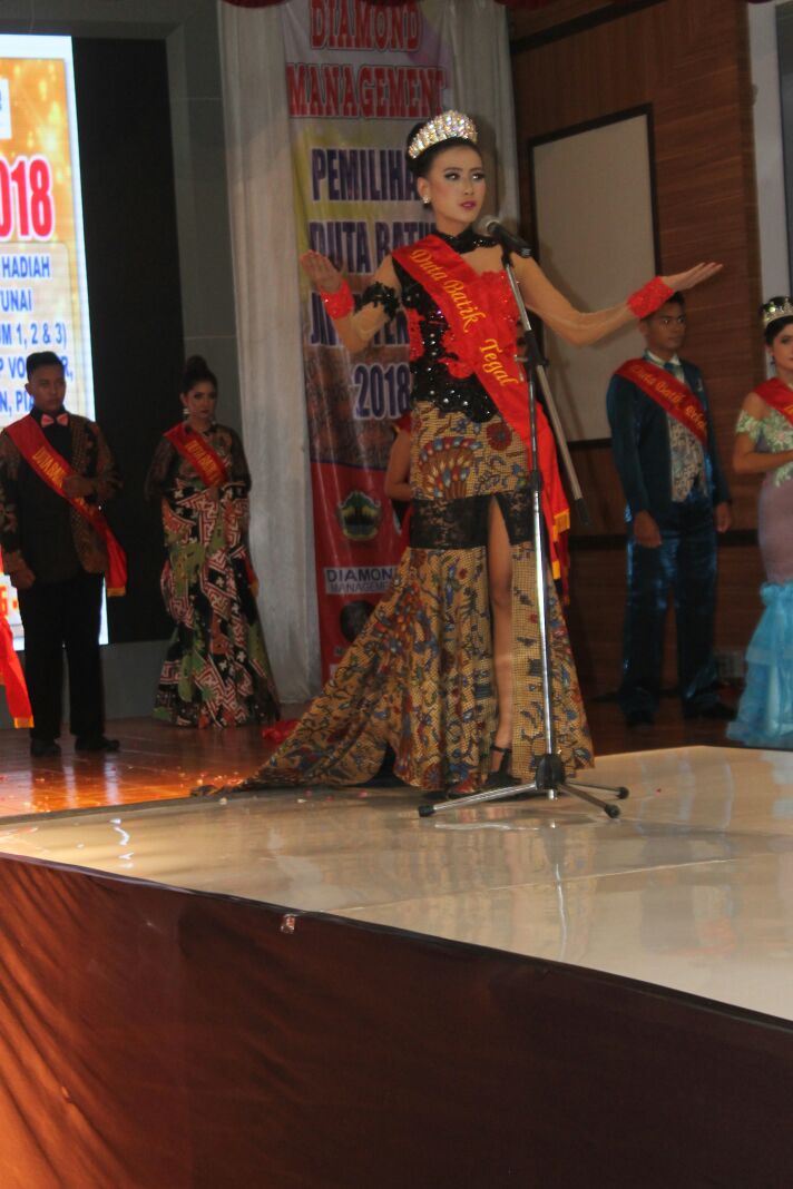 Duta Batik Tegal Kini Menjadi Duta Kepribadian Batik Jawa Tengah 2018 ...