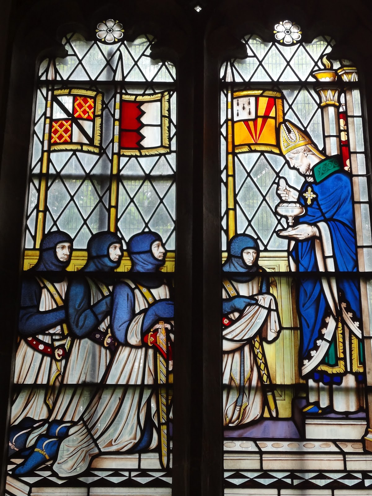 A Clerk of Oxford: Medieval People in Modern Stained Glass: Evesham Edition