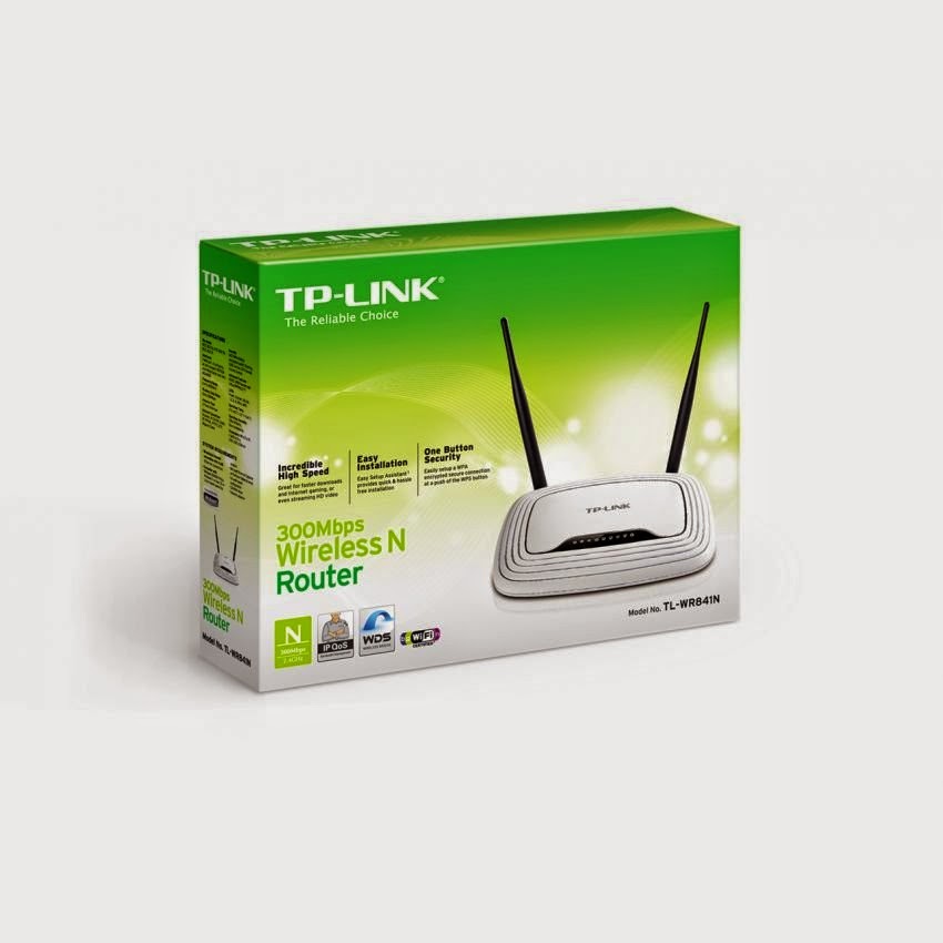 TP-LINK 300Mbps Wireless N Router TL-WR841N - Putih