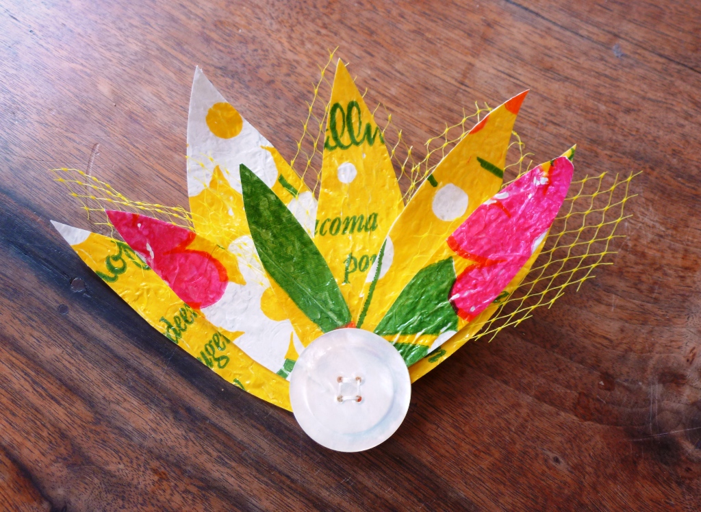 Beautiful Creations by Bece: Frolicking Fused Plastic Fascinators