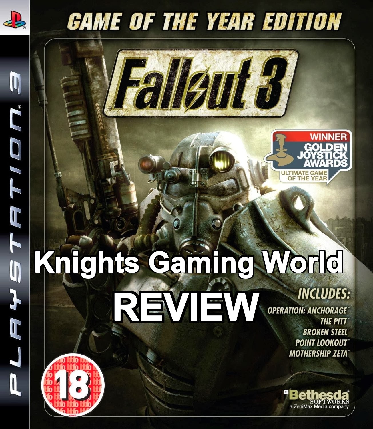 Knights Gaming World: Fallout 3: Game Of The Year Edition Review