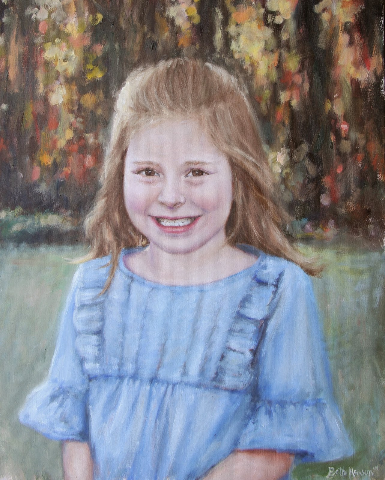 Art by Beth Henson: Fresh off the canvas...