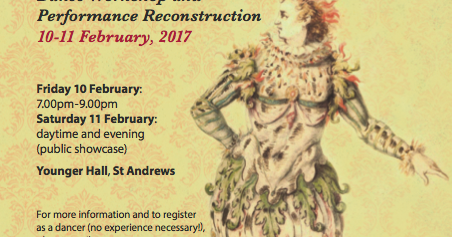 The Masque of the Olympic Knights: Jacobean Dance Workshop and Showcase