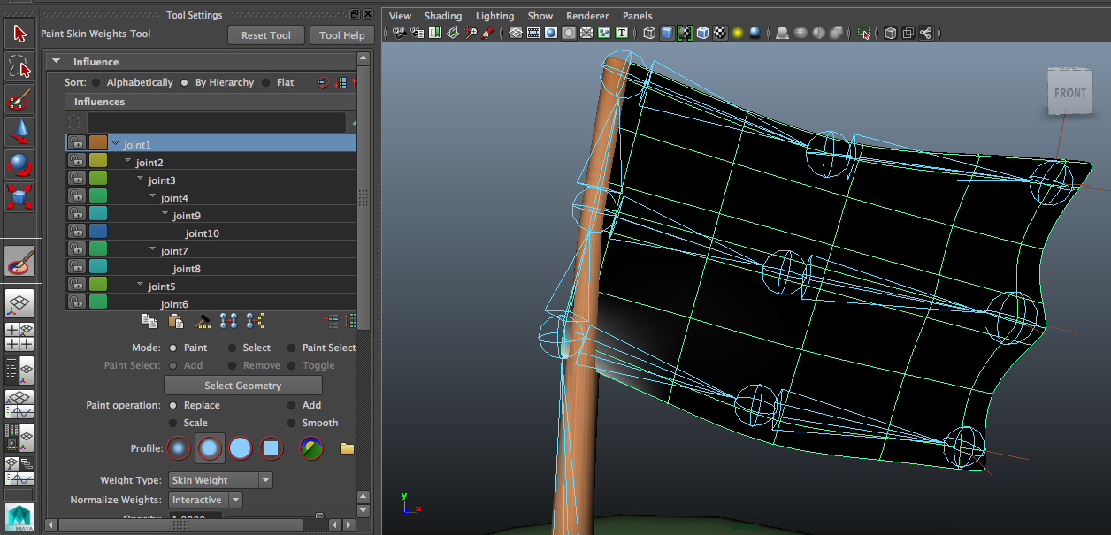 Maya Basic: Basic Texture การสร้างพื้นผิว อย่างง่ายในโปรแกรม Maya