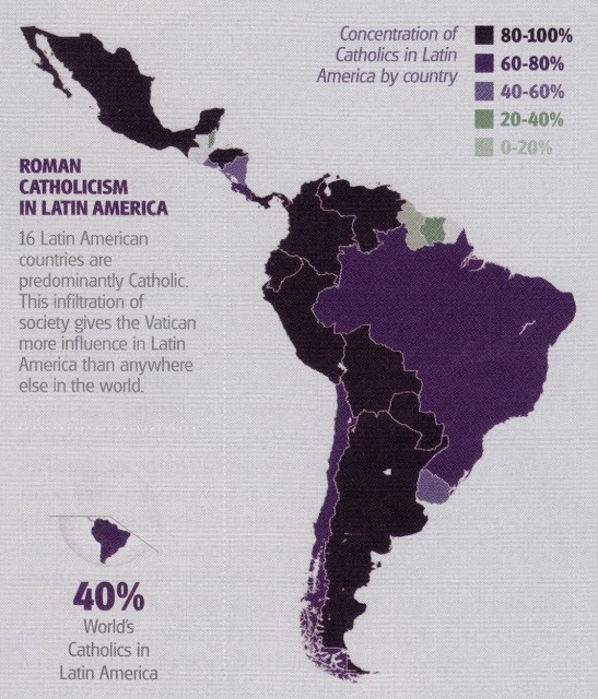 Continuing Counter Reformation: Religious Maps Canada, U.S.A., Central ...
