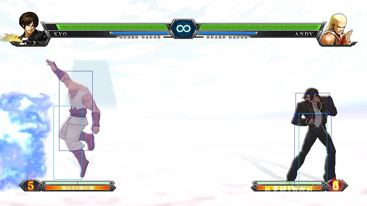 KOF XIII HITBOX: Andy