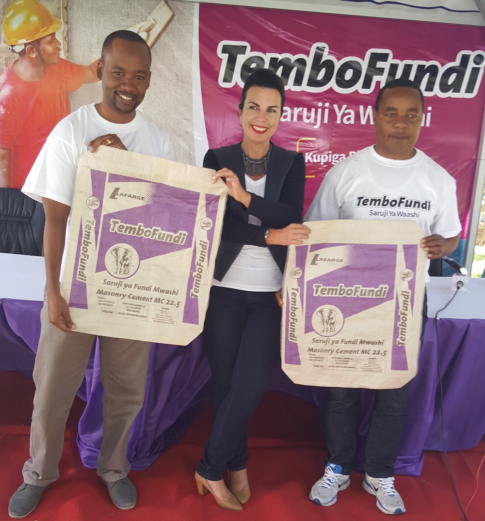 LAFARGE YAZINDUA SARUJI YA WAASHI TEMBO FUNDI. - MICHUZI BLOG