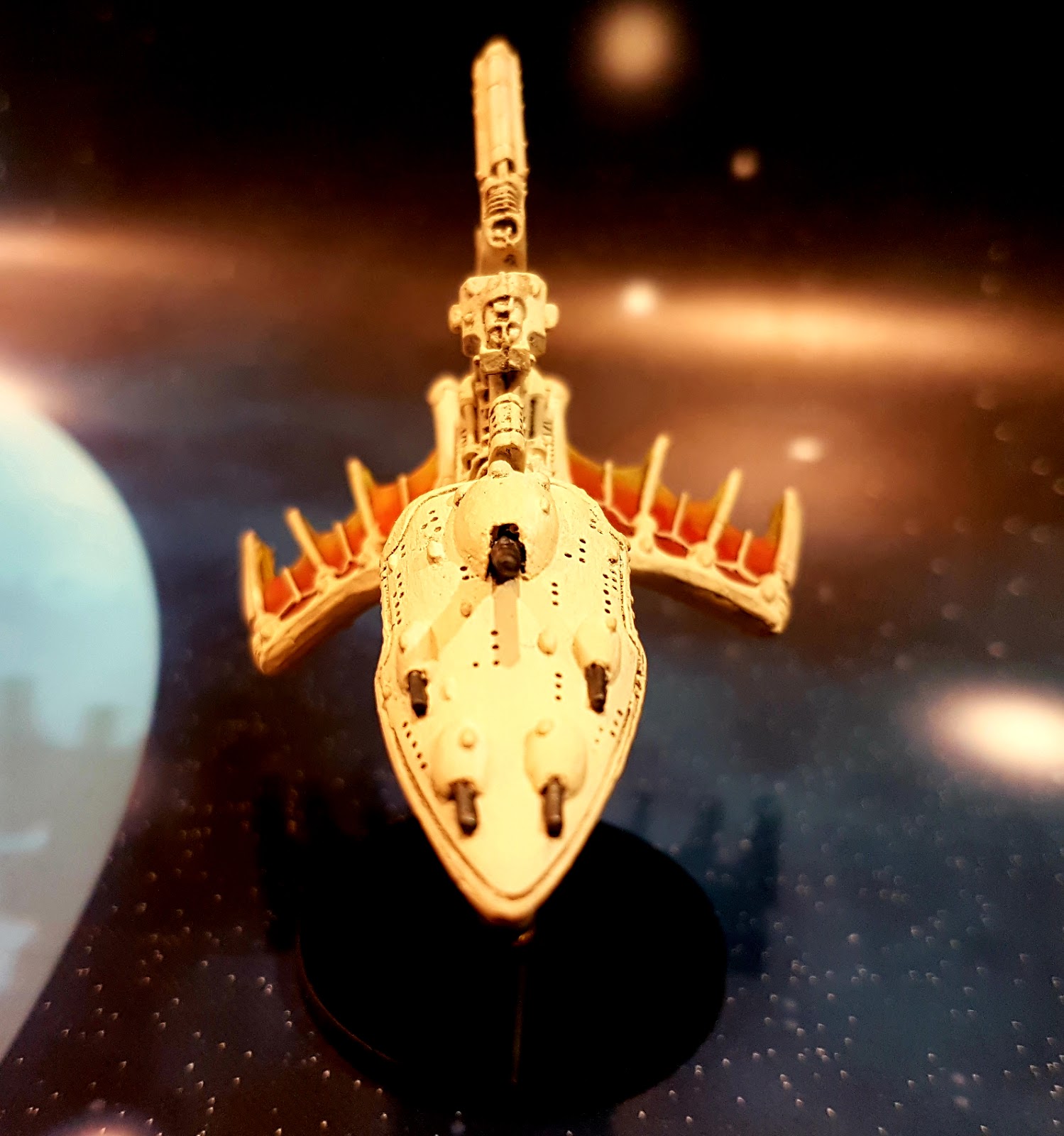 Battlefleet Gothic Eldar Eclipse Class Cruiser - Jade Gaming News