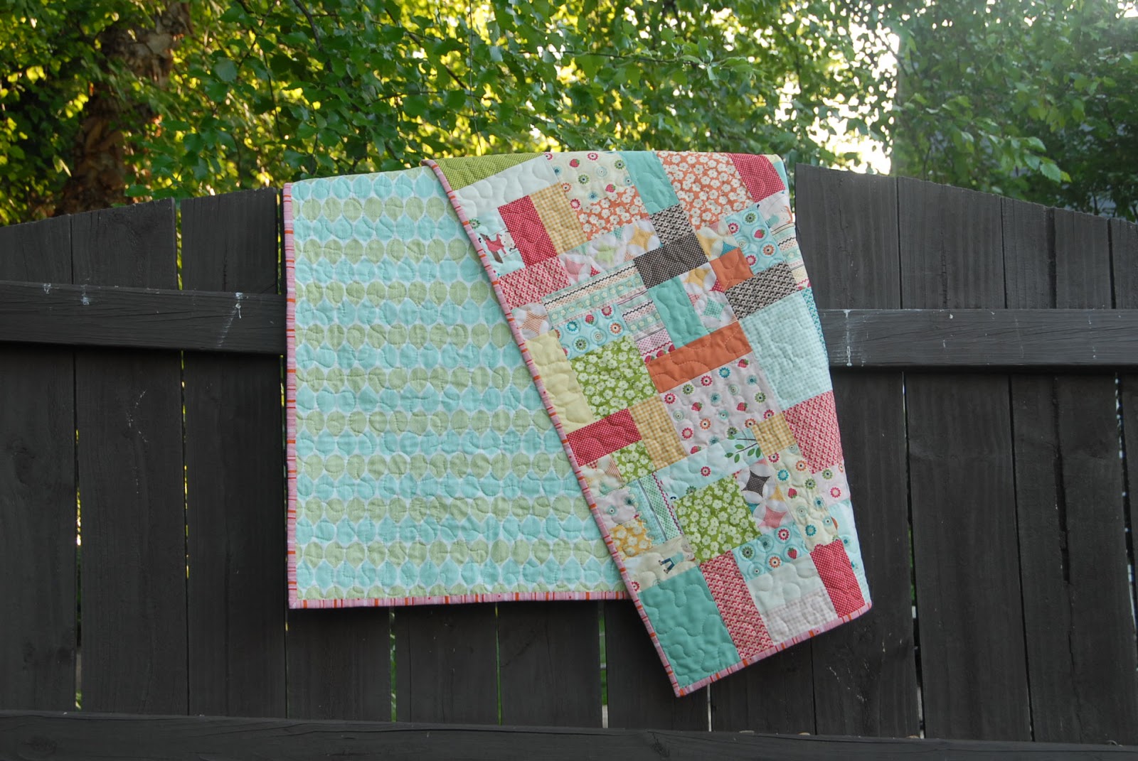 Meadow Mist Designs: Flat Sheets as Quilt Backings