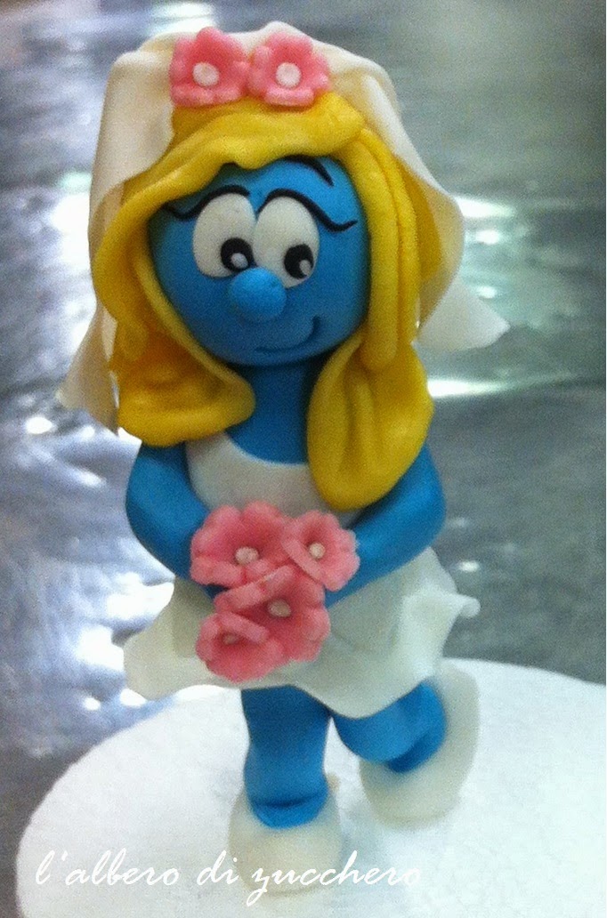 l'albero di zucchero: Puffetta si sposa.....