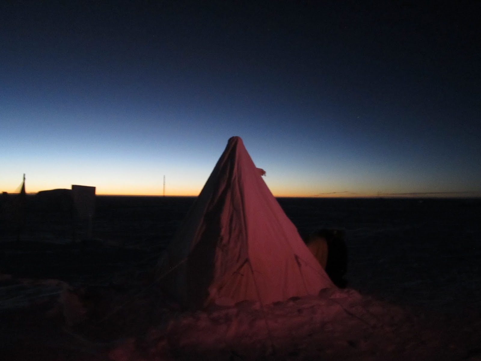 The World is Our Oyster: Scott tent