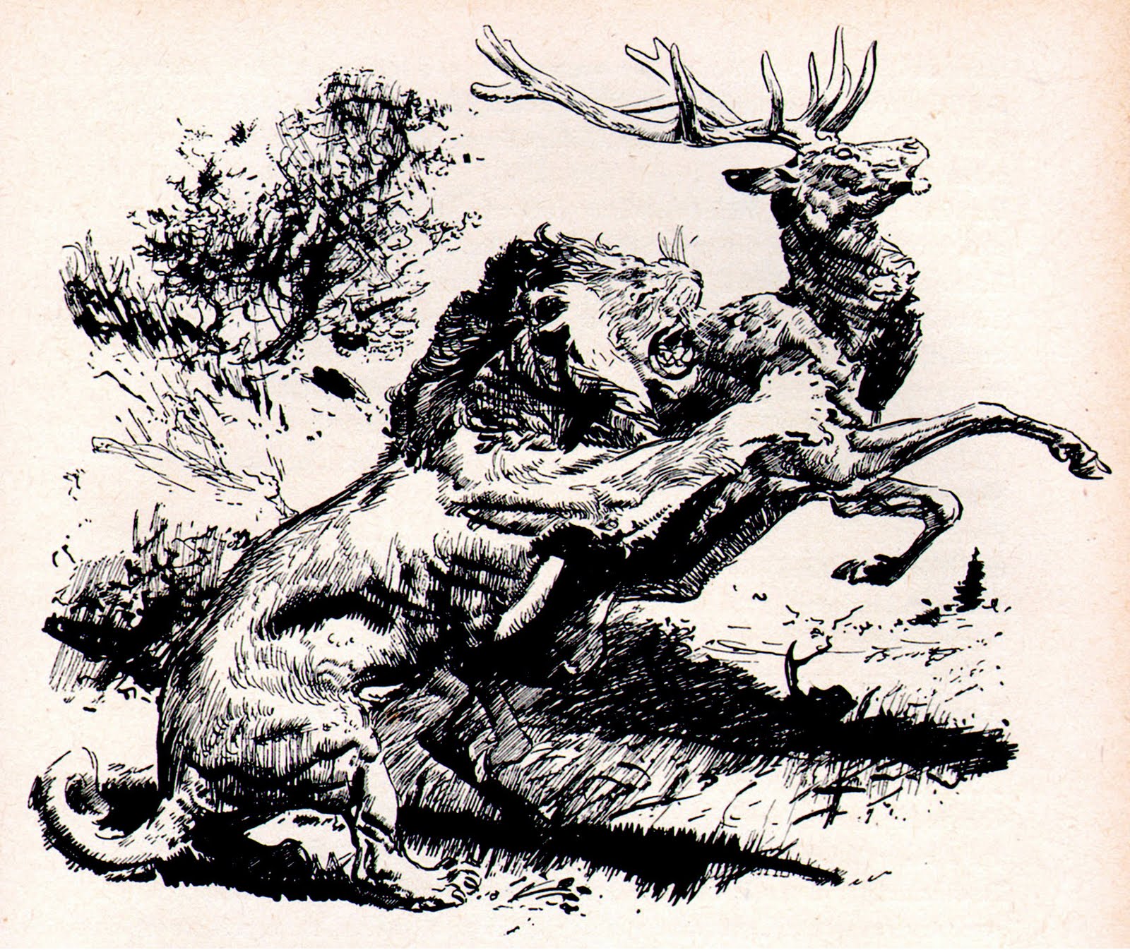 Neat Stuff Blog: Did Zdenek Burian Influence Frank Frazetta?