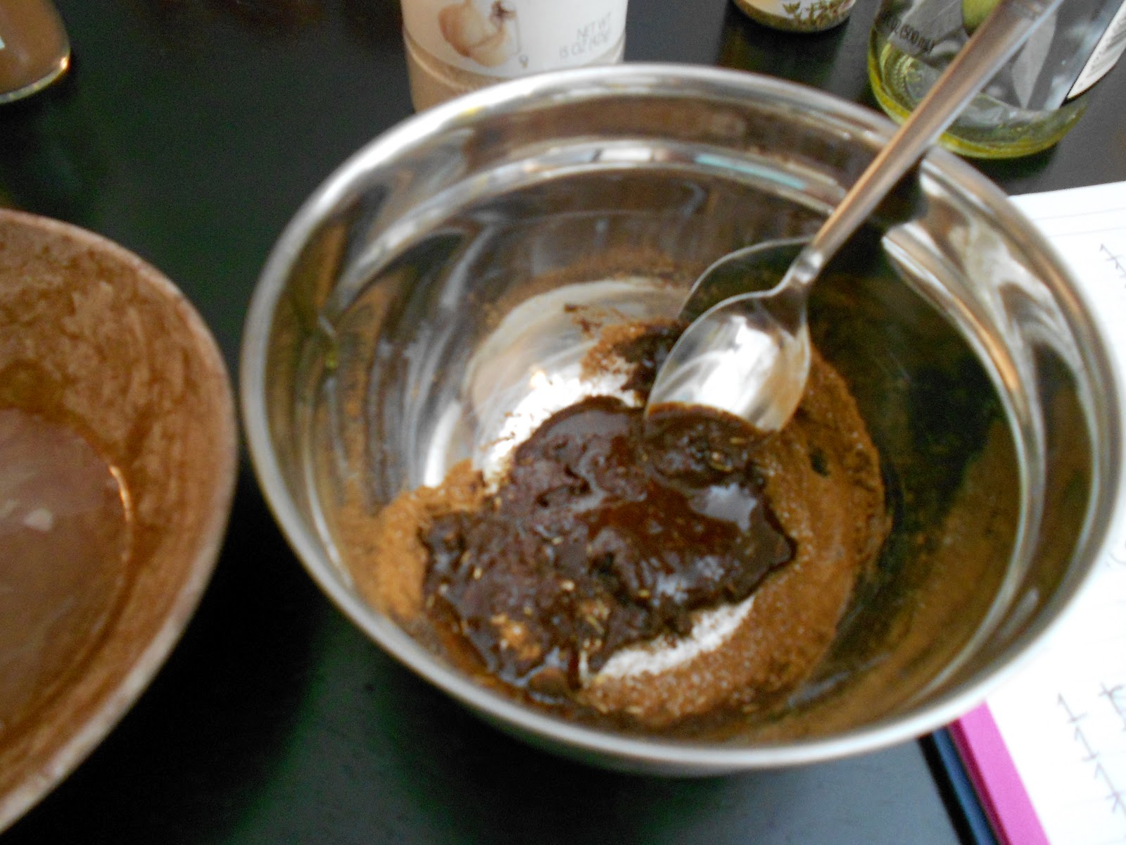 2. Juice the lime and mix that into the bowl as well.