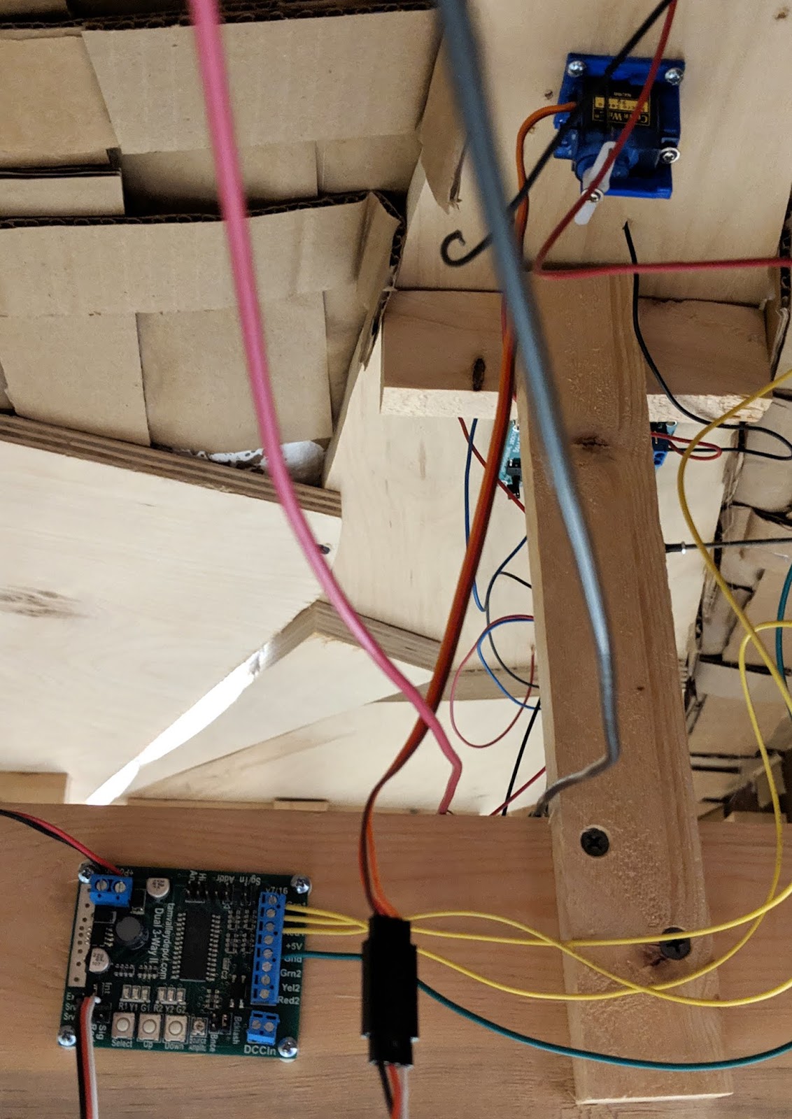 Stockton and Copperopolis Railroad: Revising Turnout Controls