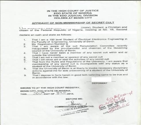 UNIBEN official 2021/2022 Online clearance and Physical Clearance ...