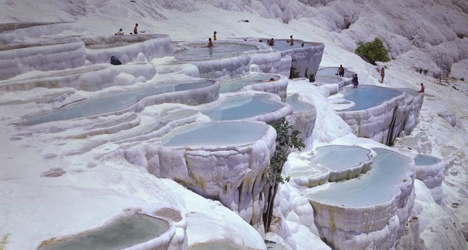 Trippy Places: Bath Time - Pamukkale Hot Springs