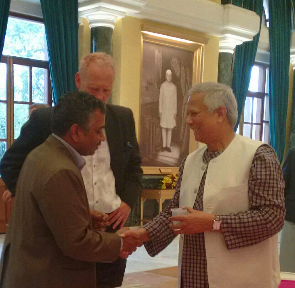 INDIAN DEVELOPMENT FOUNDATION: IDF with Nobel Laureate Prof.Mohd.Yunus