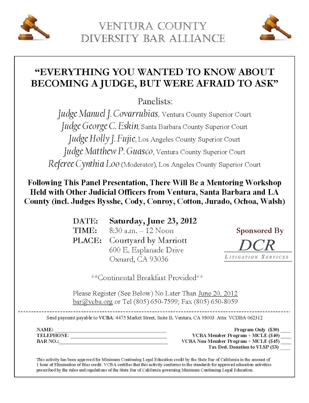 Ventura County MABA: May 2012