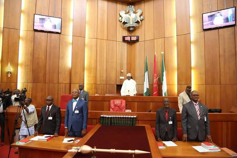 Photos from the Nigerian Senate plenary today