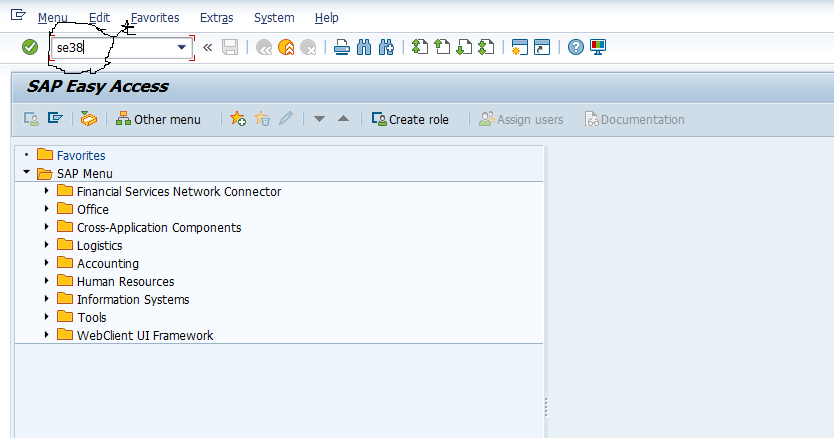 How to write your first abap program
