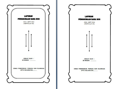 Contoh Laporan SPJ BOS Format Excel Lengkap